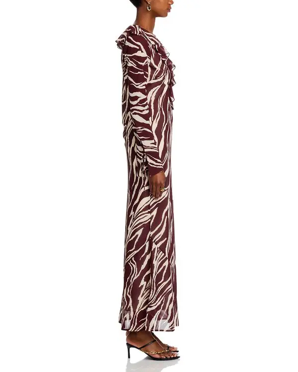 WAYF Dakota Print Maxi Dress