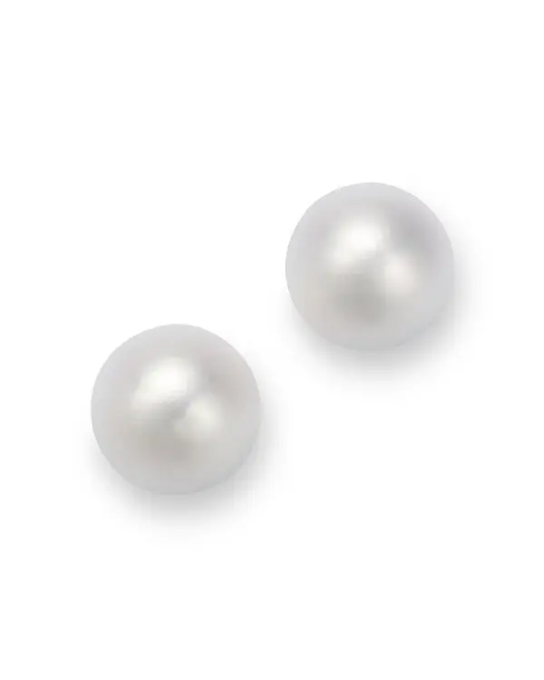 Bloomingdale'S Akoya Pearl Stud Earrings - White