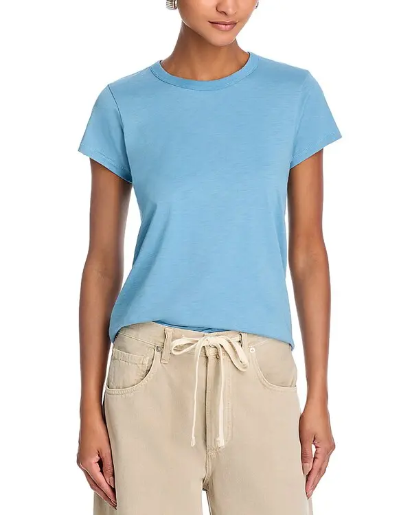 Rag & Bone The Slub Tee - Fog Blue