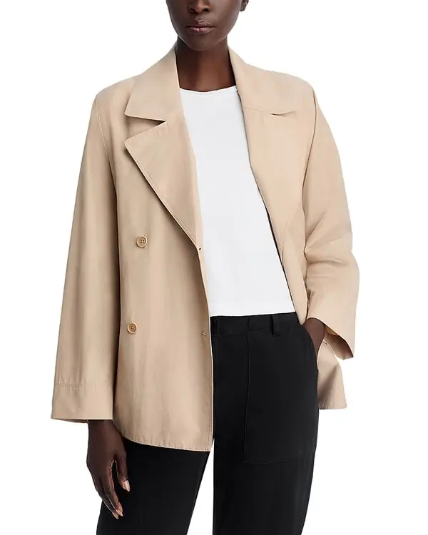 Eileen Fisher Trench Coat - Wheat