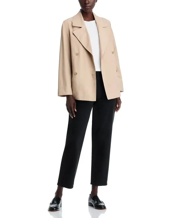 Eileen Fisher Trench Coat - Wheat