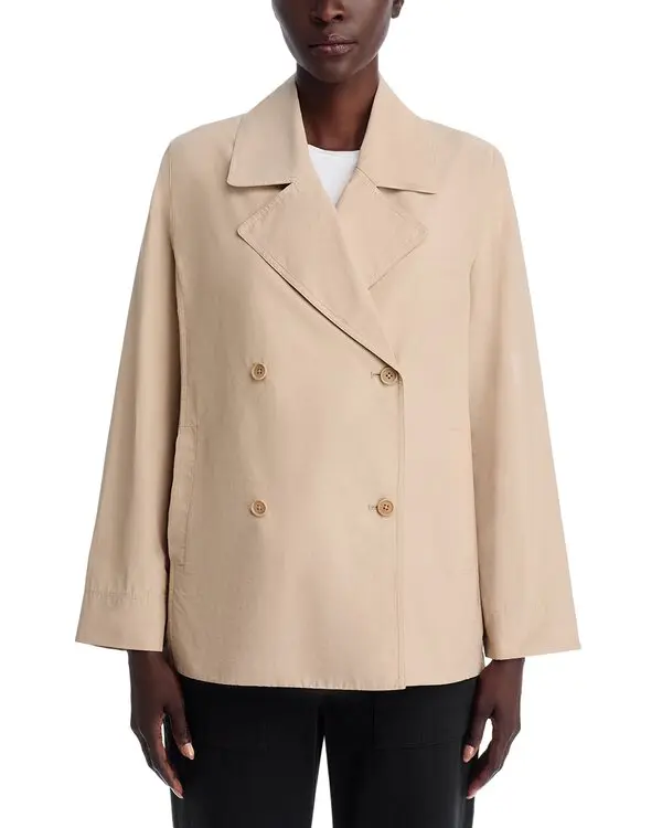 Eileen Fisher Trench Coat - Wheat