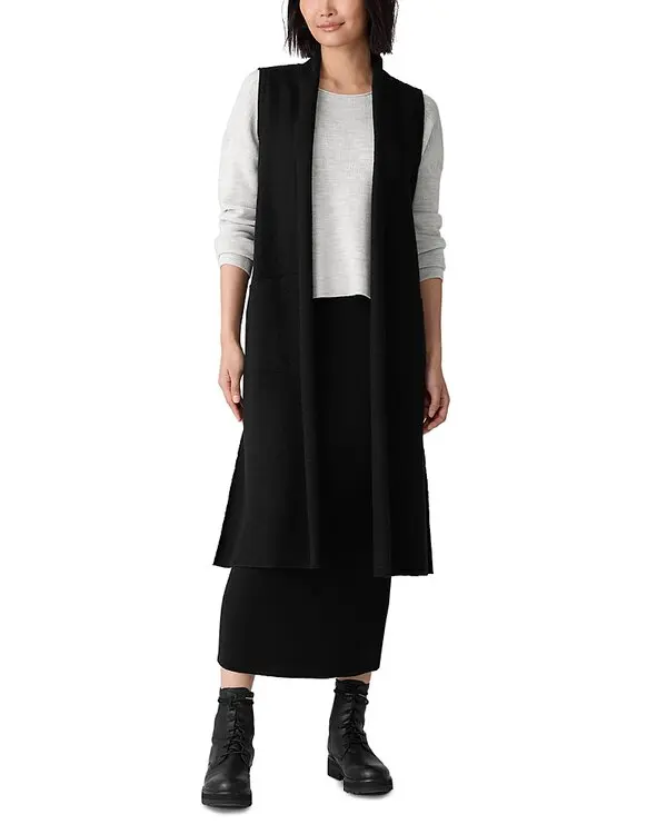 Eileen Fisher Open Front Vest