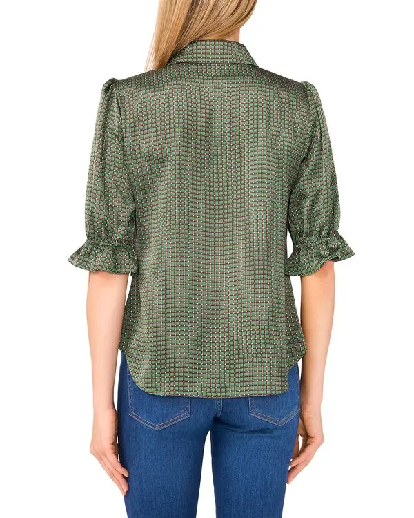 CECE DUPRAZ Printed Blouse - Juniper