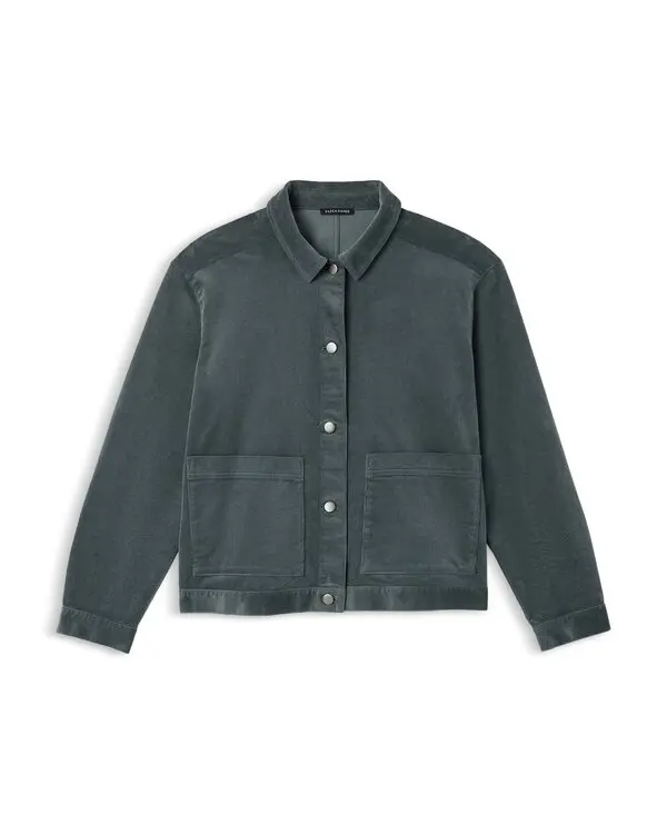 Eileen Fisher Corduroy Jacket - Everglade