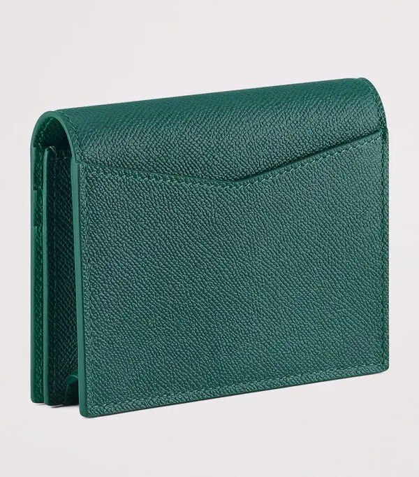 BVLGARI Leather Business Card Holder