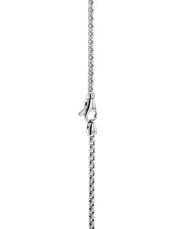 John Hardy Sterling Icon 50 Cross Pendant Necklace
