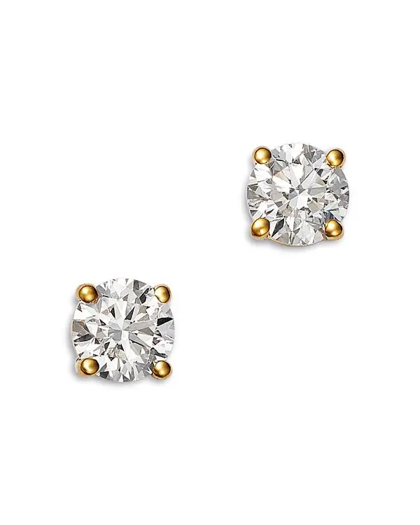 Bloomingdale'S Diamond Stud Earrings 0.33 Tcw In 18k - Yellow Gold