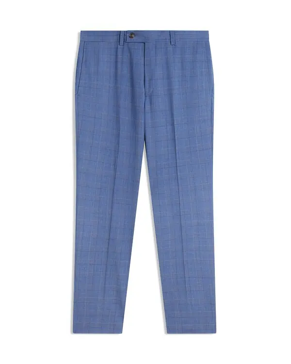 Ted Baker London Classic Wool Check Modern Fit Suit Pants