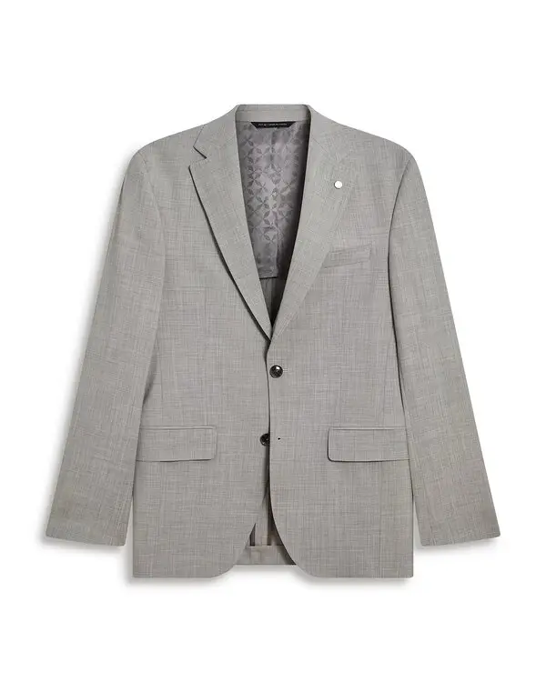 Ted Baker London Sharkskin Classic Wool Modern Fit Suit Jacket