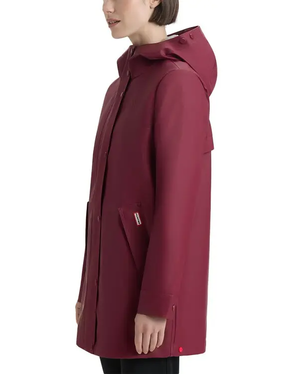 Hunter Rubberized Rain Jacket - Cranberry