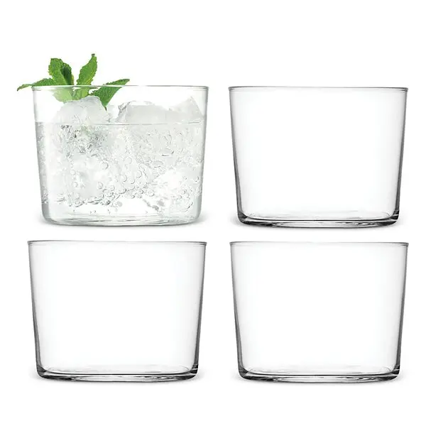 LSA Gio Tumbler, Set Of 4 - Clear