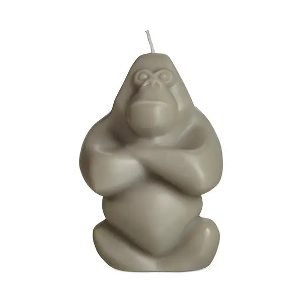 KOSTA BODA Gabba Gabba Hey Candle, 9.6 Oz - Gray