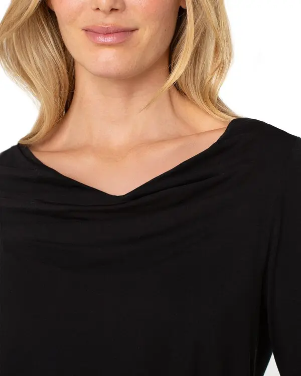 LIVERPOOL Cowl Neck Top