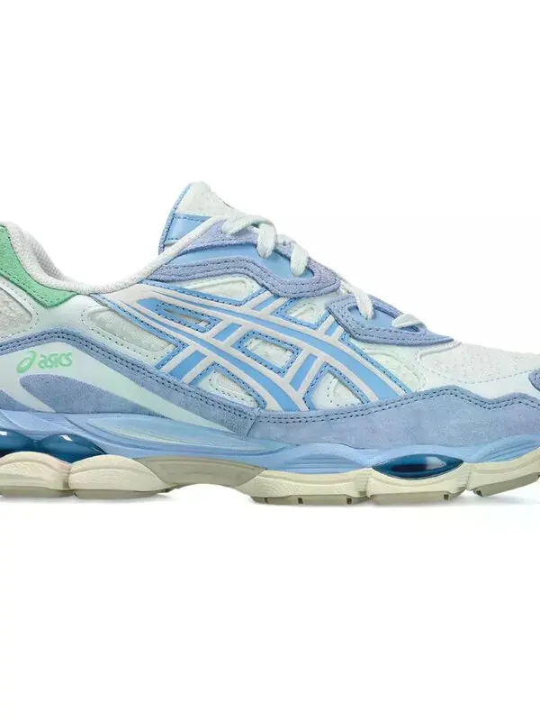 Asics Panelled Sneakers - Blue