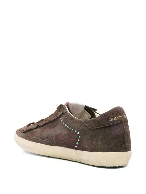 GOLDEN GOOSE Suede Studded Star Sneakers