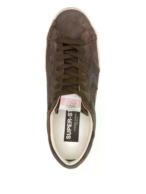 GOLDEN GOOSE Suede Studded Star Sneakers