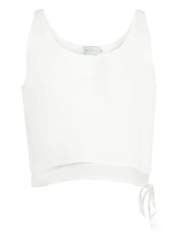 DEIJI STUDIOS Cotton Top - White