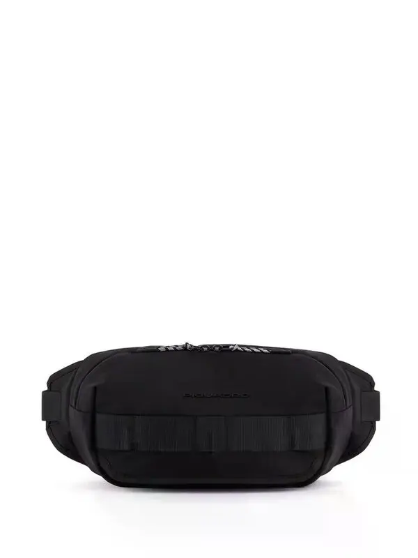PIQUADRO Logo-plaque Belt Bag - Black