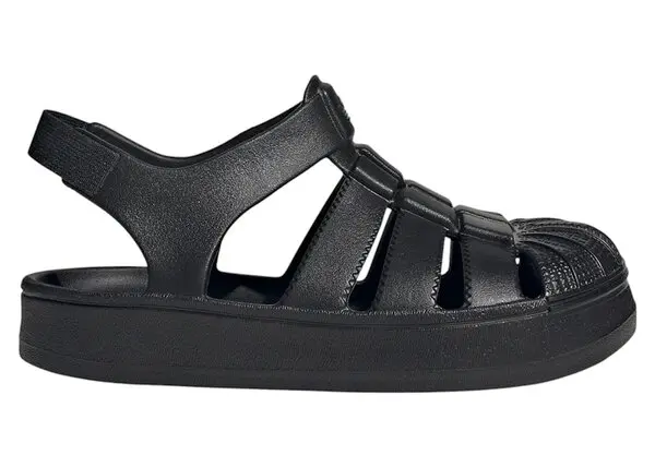 Adidas Superstar Sandals - Core Black
