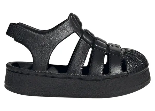 Adidas Superstar Sandals - Core Black