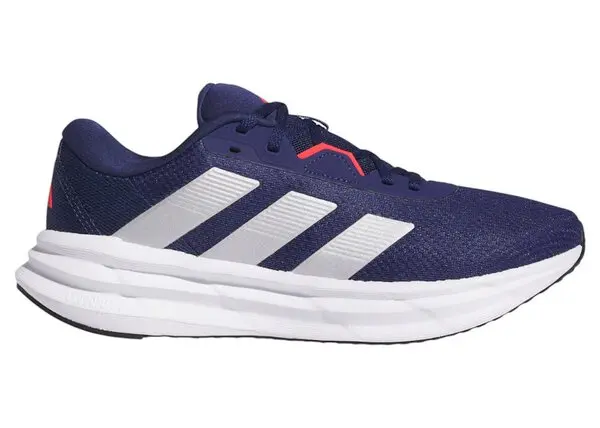 Adidas Galaxy Athletic Sneakers - Dark Blue/silver Metallic/lucid Red