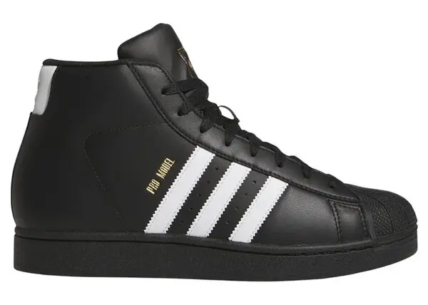 Adidas Pro Model Sneakers - Core Black/cloud White/gold Metallic