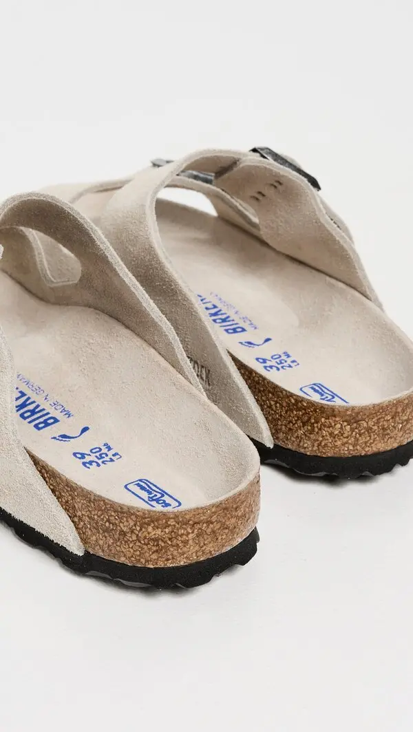 BIRKENSTOCK Arizona Soft Footbed Sandals - Oyster