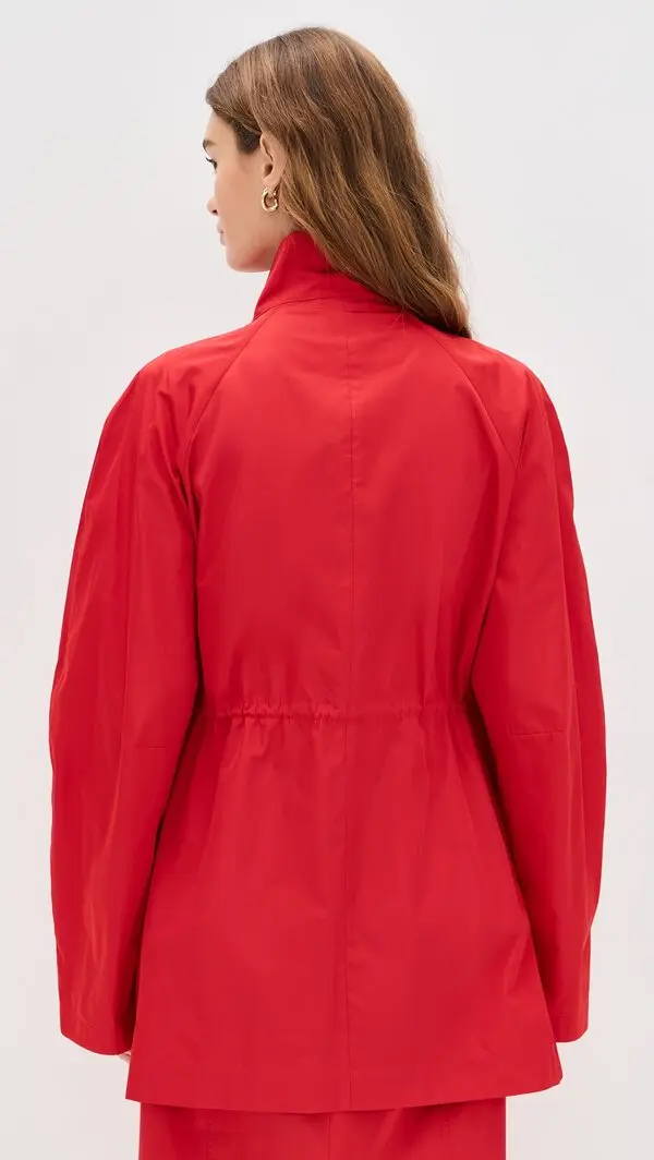 ST. AGNI Paper Taffeta Parka