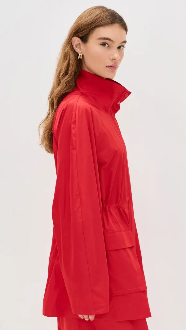 ST. AGNI Paper Taffeta Parka
