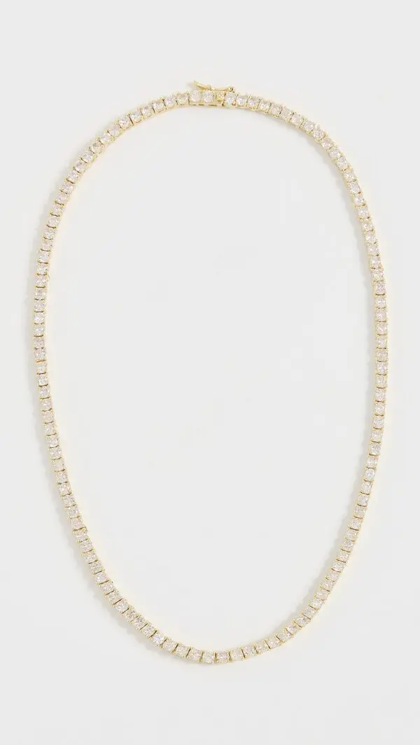Shashi Medium Tennis Necklace - Gold