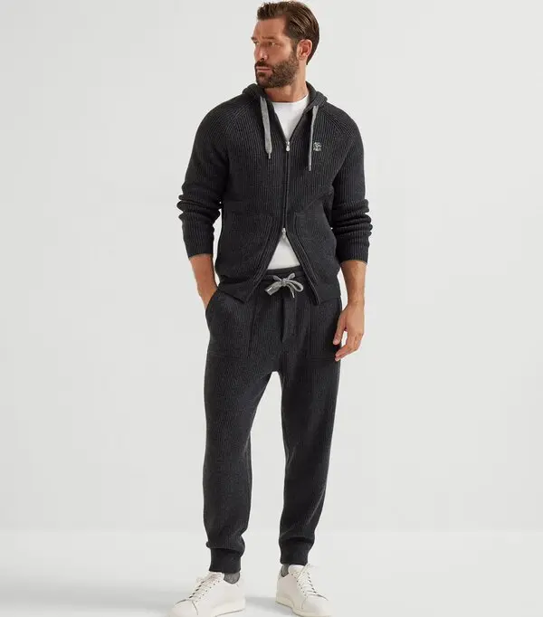Brunello Cucinelli Cashmere Zip-up Hoodie