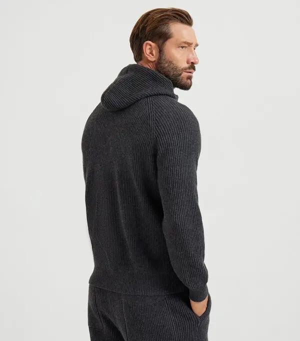 Brunello Cucinelli Cashmere Zip-up Hoodie