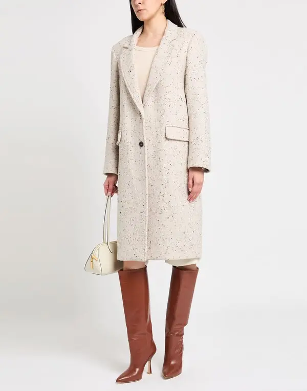 KAOS Flannel Single-breasted Coat