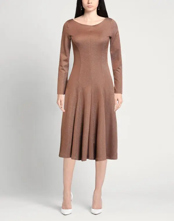COMPAGNIA ITALIANA Midi Flared Dress