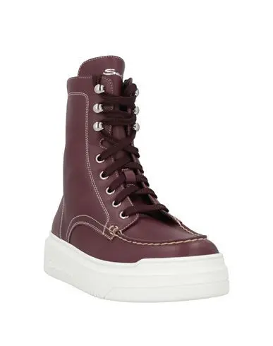 Santoni Leather Ankle Boots