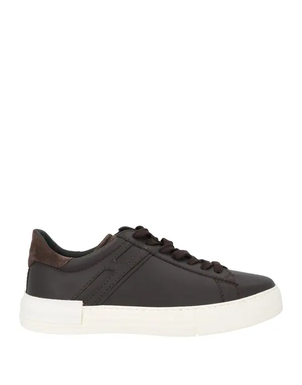 Hogan Low-top Leather Sneakers - Brown