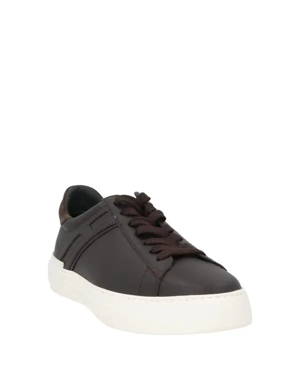 Hogan Low-top Leather Sneakers - Brown
