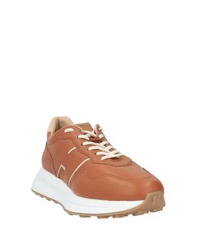 Hogan Leather Low-top Sneakers - Brown