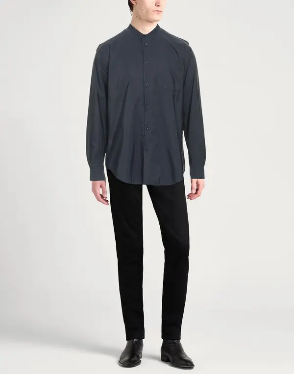 Giorgio Armani Shirt Size Silk, Polyamide - Blue