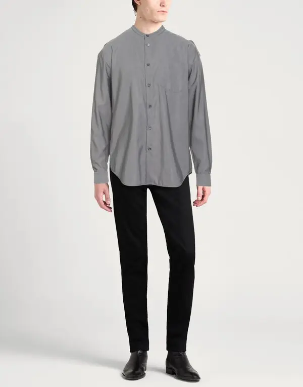 Giorgio Armani Shirt Size Silk, Polyamide - Grey