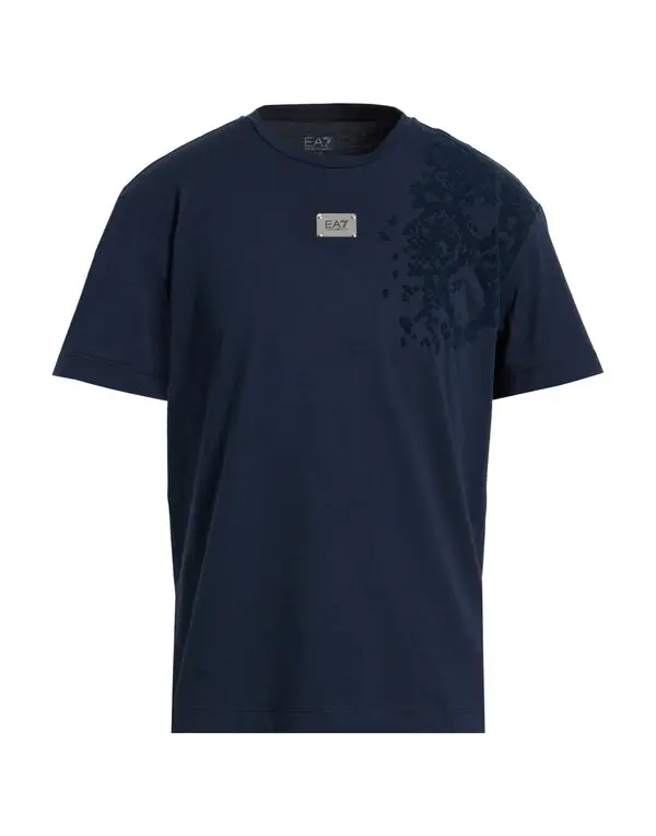 EA7 T-shirt Size Cotton - Navy