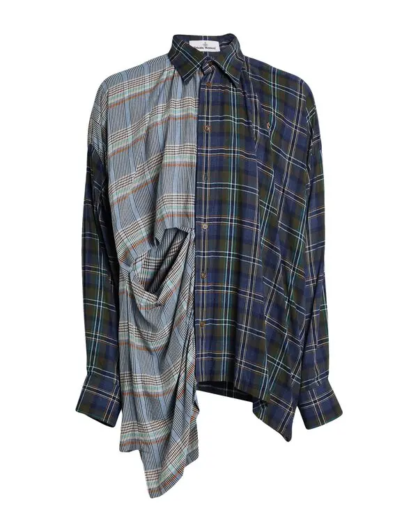 VIVIENNE WESTWOOD Shirt Size Viscose, Virgin Wool