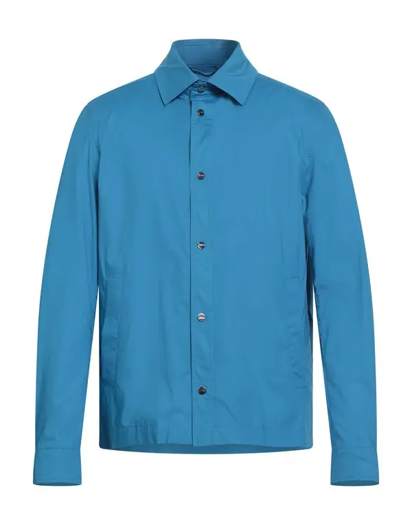 Herno Jacket Size Cotton, Elastane - Azure