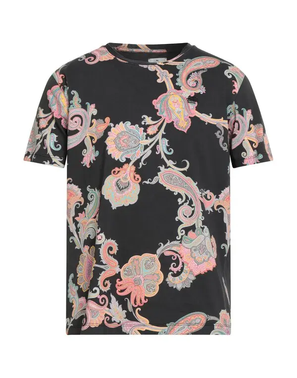 Etro T-shirt Size Cotton - Black