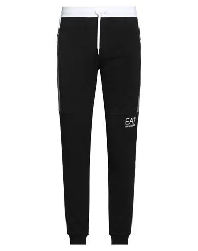 EA7 Pants Midnight Size Cotton, Polyester, Elastane - Black