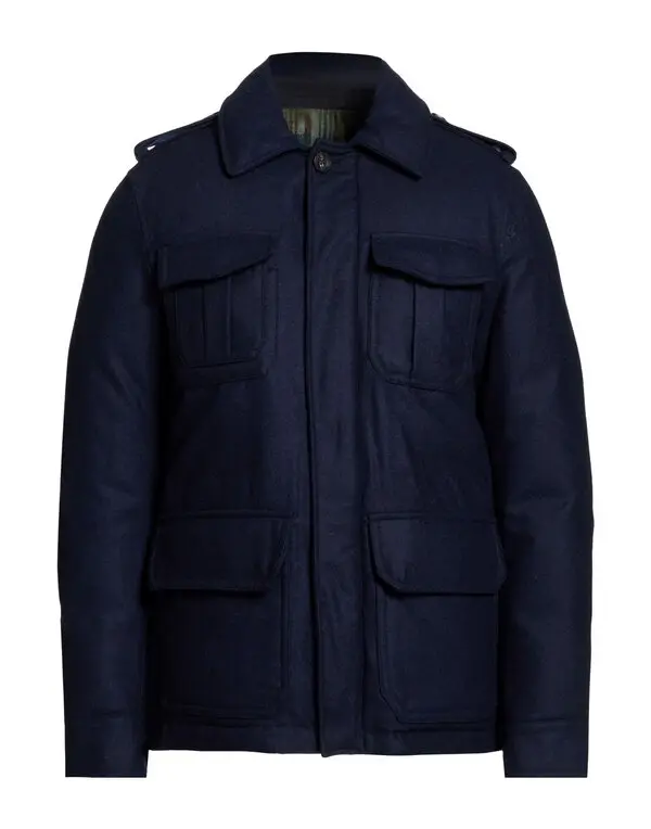 Montedoro Virgin Wool Casual Jacket - Navy
