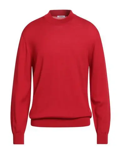 GIOFERRARI Merino Wool Mock Neck Sweater - Red
