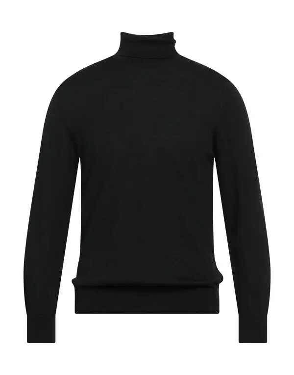 ANDREA FENZI Merino Wool Turtleneck Knit