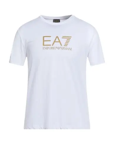 EA7 T-shirt Size Cotton - White